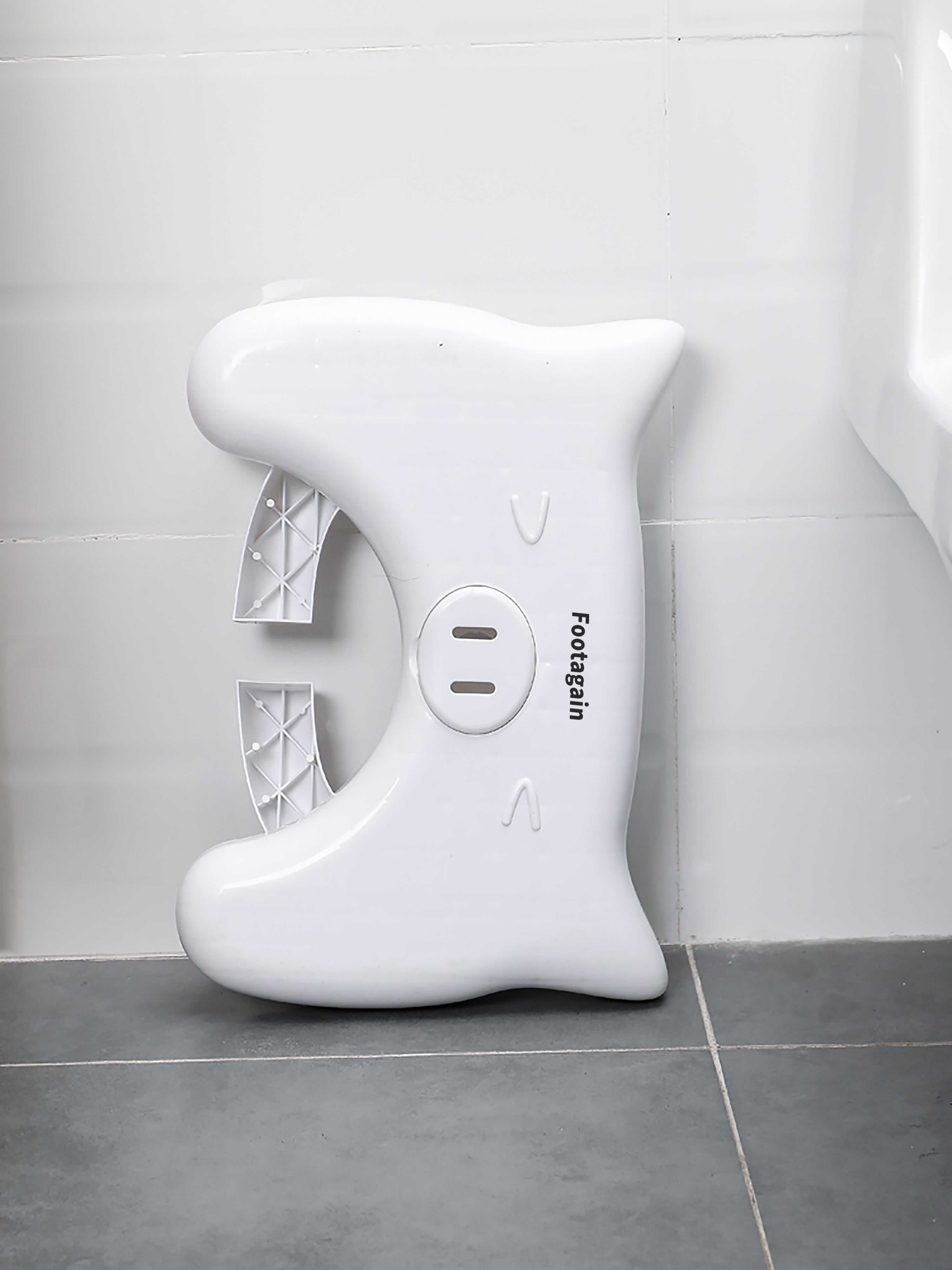 Footagain Toilet Stool Step Stool Folding Foot Stool Squatting Toilet ...